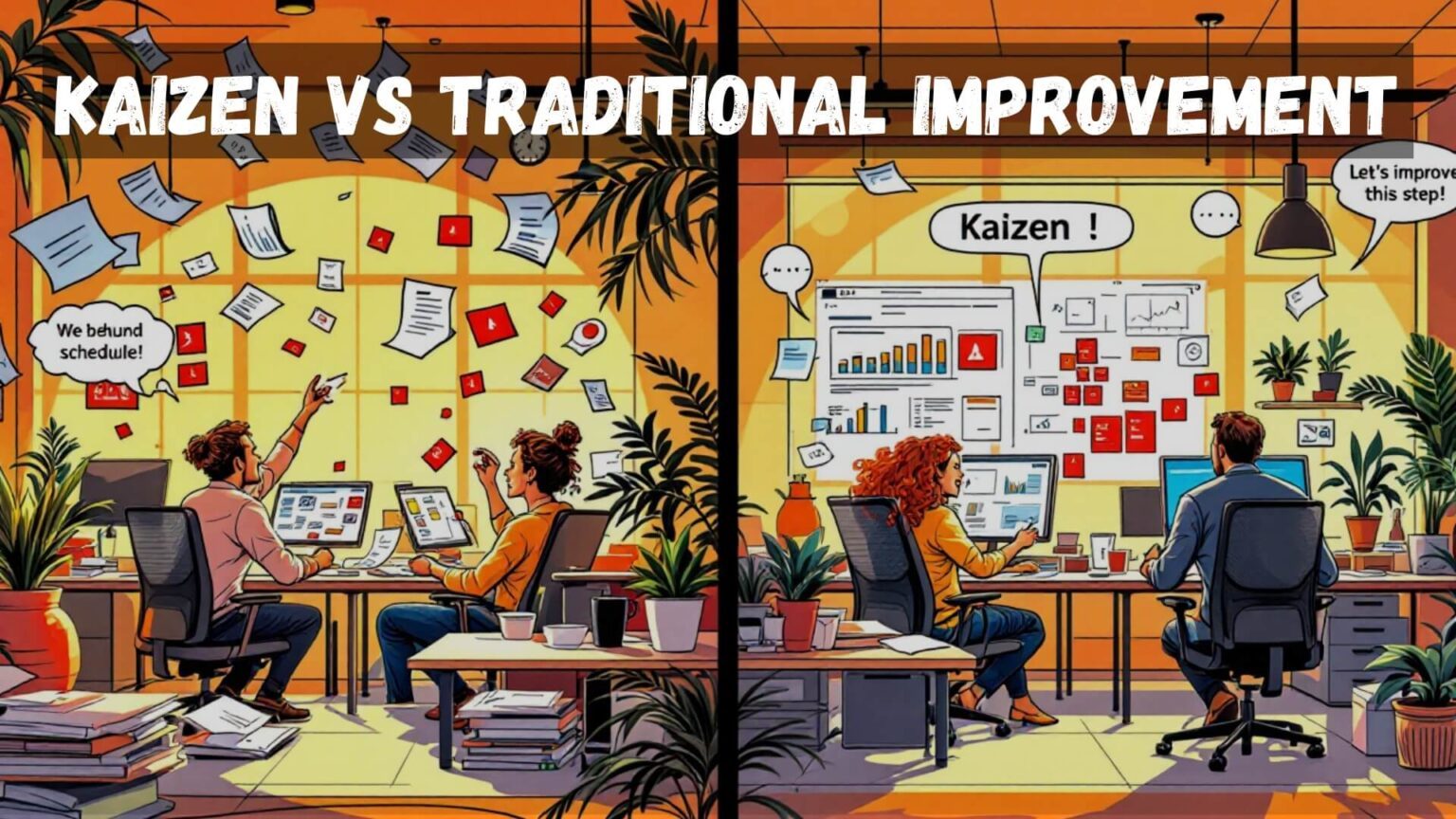 Kaizen vs Traditional Improvement